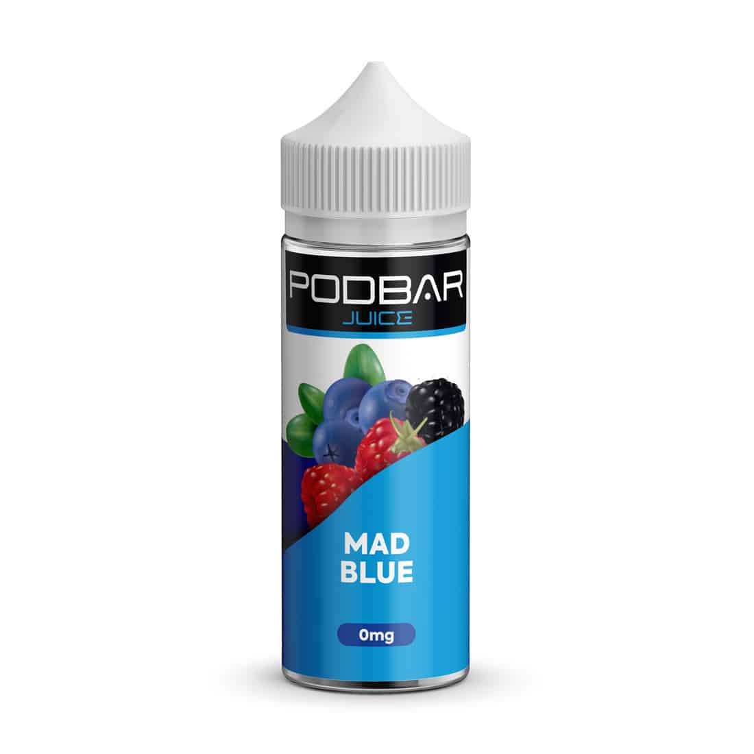 Podbar Juice - Mad Blue - 120ml - Cheeky Smokes
